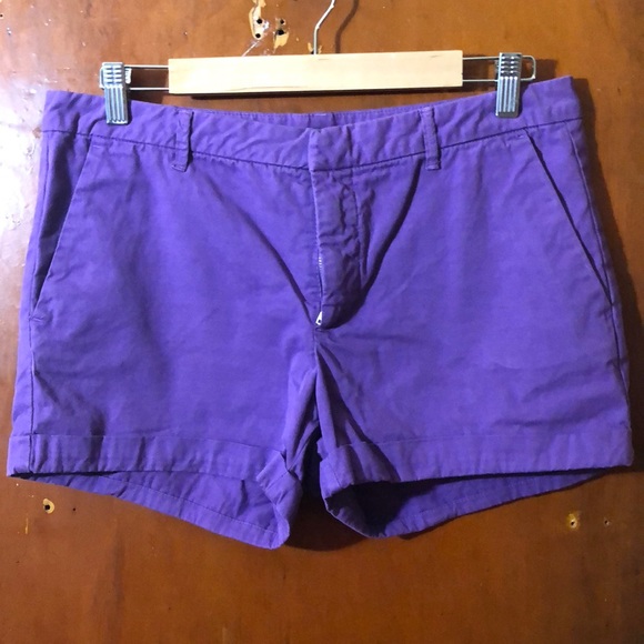 Zara | Shorts | Zara Basic 8 Purple Chino | Poshmark